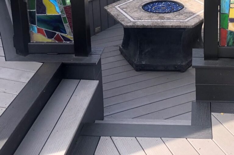 How to picture frame composite decking | Picture framed decking